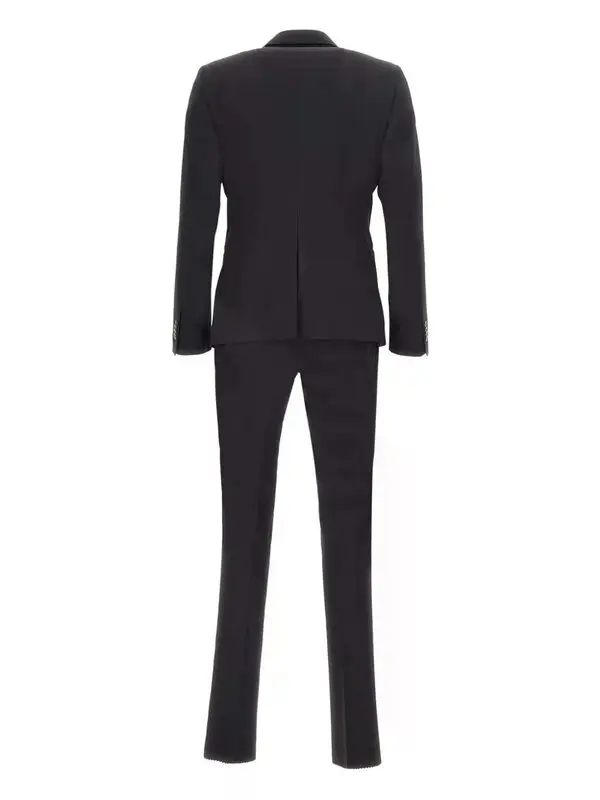 Corneliani Single-breasted Suit - Black