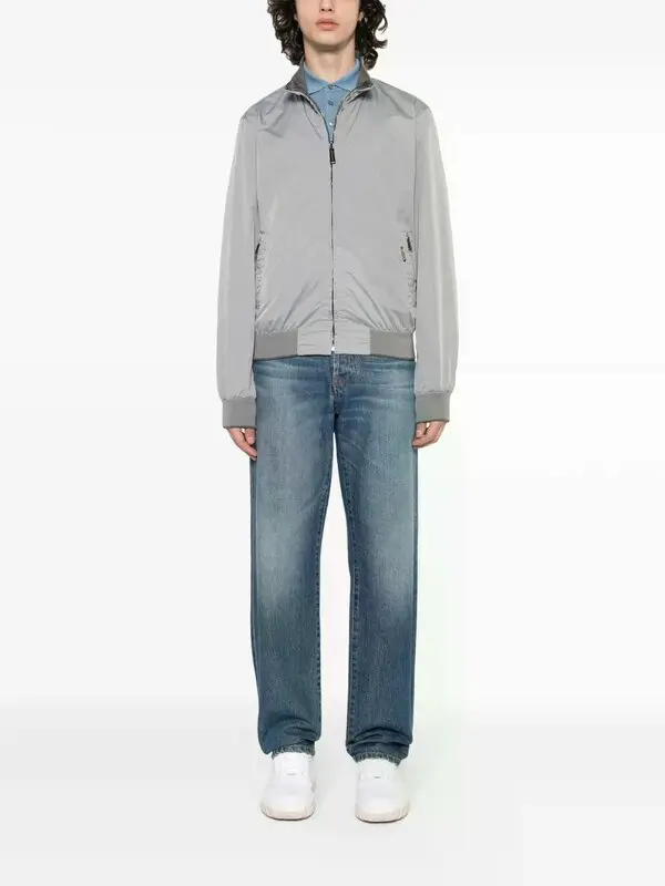 MOORER Long-sleeve Bomber Jacket