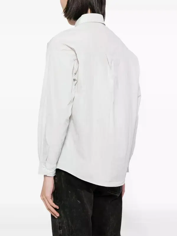 GROUND ZERO Gothic Logo-print Shirt