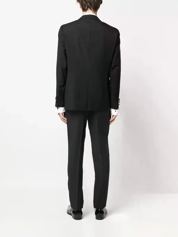 Canali Single-breasted Two-piece Suit - Black