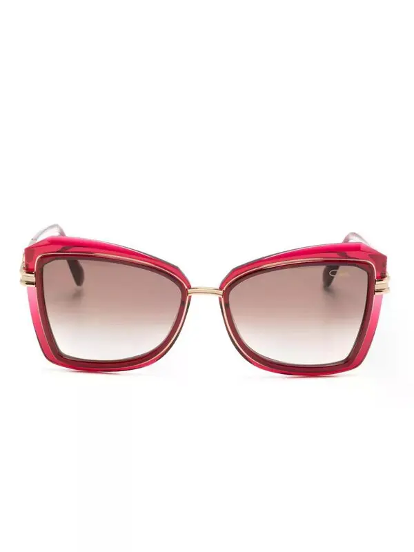 Cazal 851/2 Oversize Sunglasses - Red