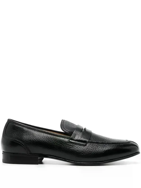 Bally Suisse Leather Loafers
