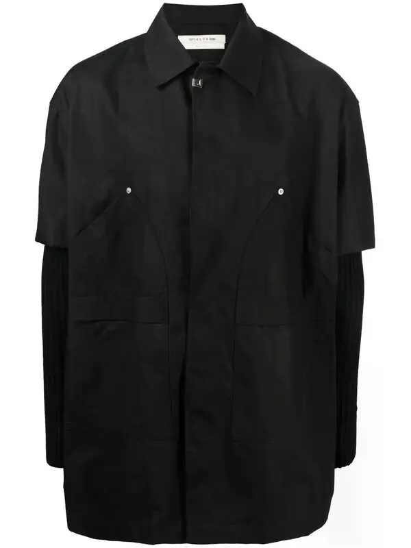 1017 Alyx 9sm Knitted Sleeves Shirt Jacket