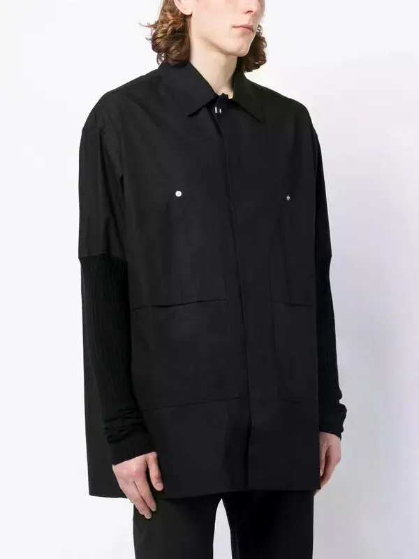 1017 Alyx 9sm Knitted Sleeves Shirt Jacket