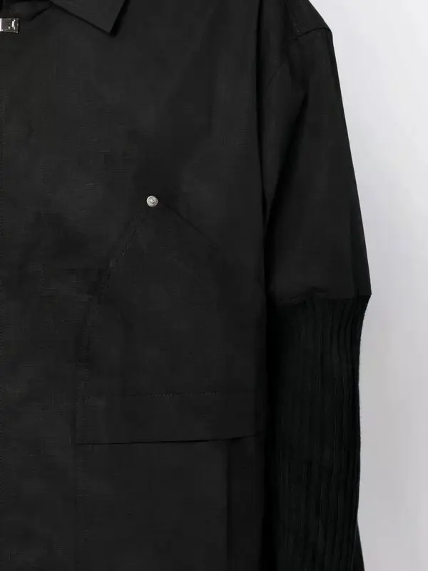 1017 Alyx 9sm Knitted Sleeves Shirt Jacket