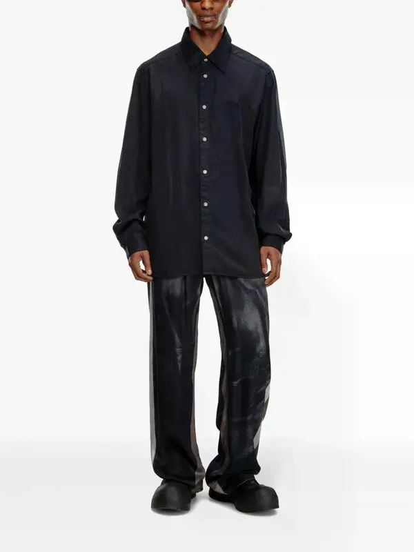 DIESEL® Side-stripe Straight-leg Trousers