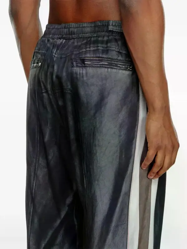 DIESEL® Side-stripe Straight-leg Trousers