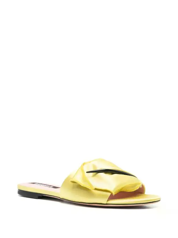 Rochas Satin Sandals