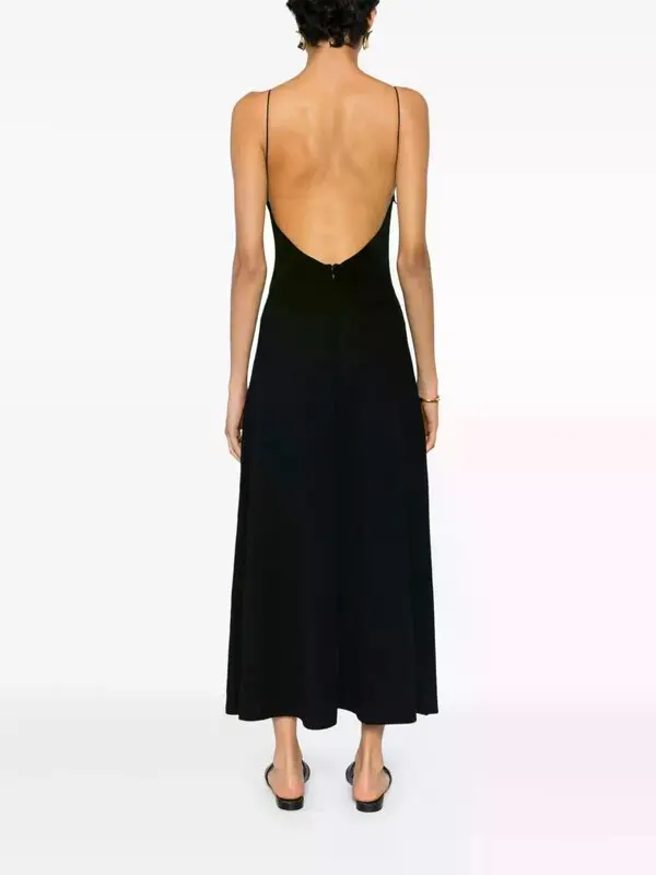 Saint Laurent Cut-out Midi Dress