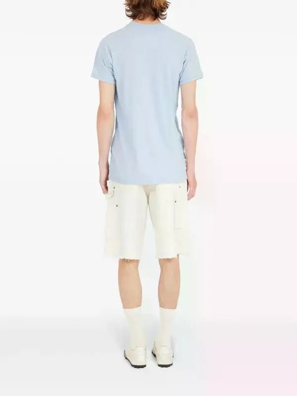 MAISON MARGIELA Numbers-motif T-shirt - Blue