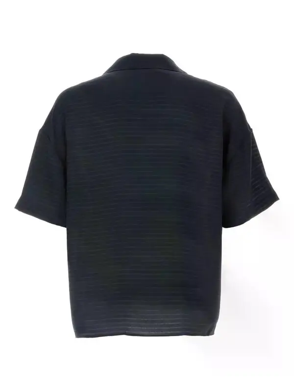 Saint Laurent Silk Polo Shirt