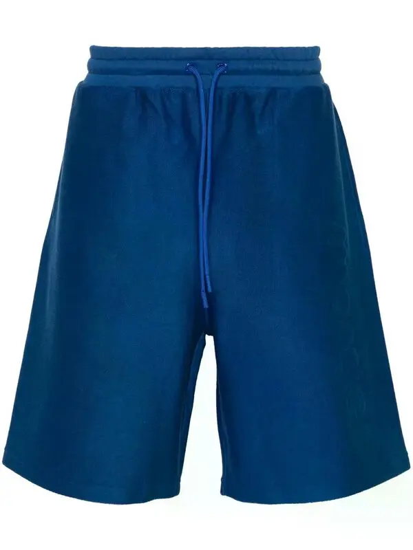 Moncler Terry Cloth Effect Track Shorts