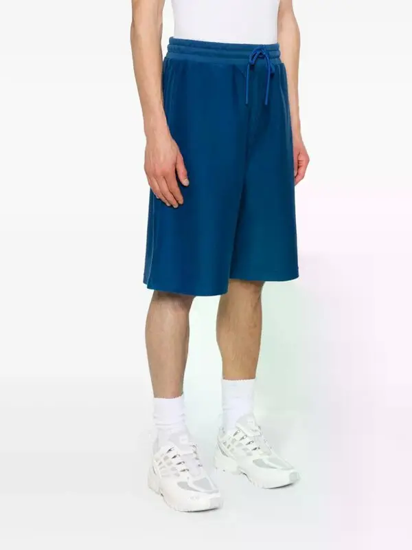 Moncler Terry Cloth Effect Track Shorts