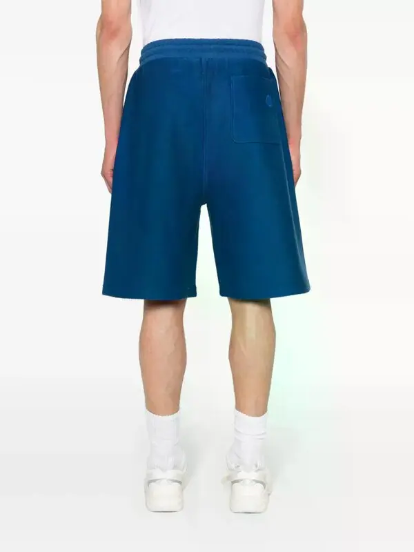 Moncler Terry Cloth Effect Track Shorts