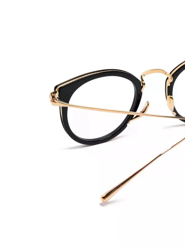 KAME MANNEN Pantos-frame Glasses