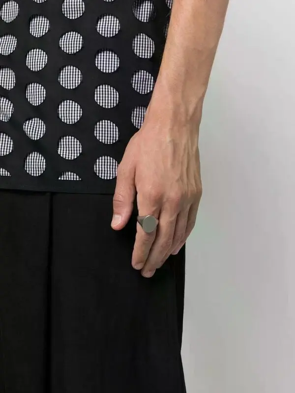 MAISON MARGIELA Chevalier Signet Ring