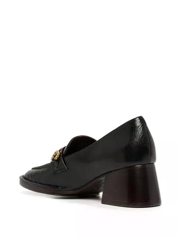 Tory Burch Perrine Heeled Leather Loafer