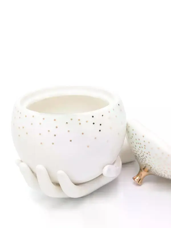 Jonathan Adler Gilded Eve Ceramic Box
