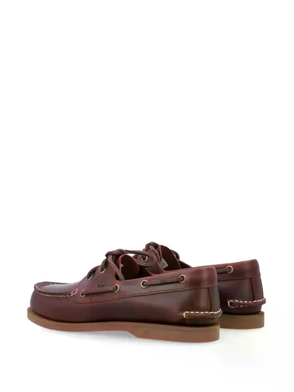 Timberland Stitching Boat Shoes - Brown