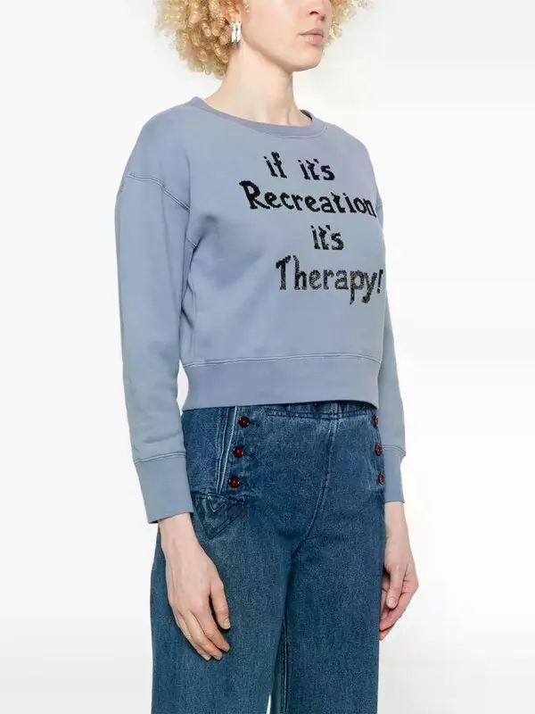 BODE Recreation Sweatshirt - Blue