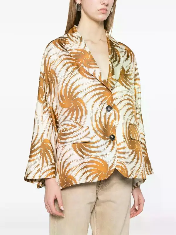 Alberto Biani Graphic-print Blazer