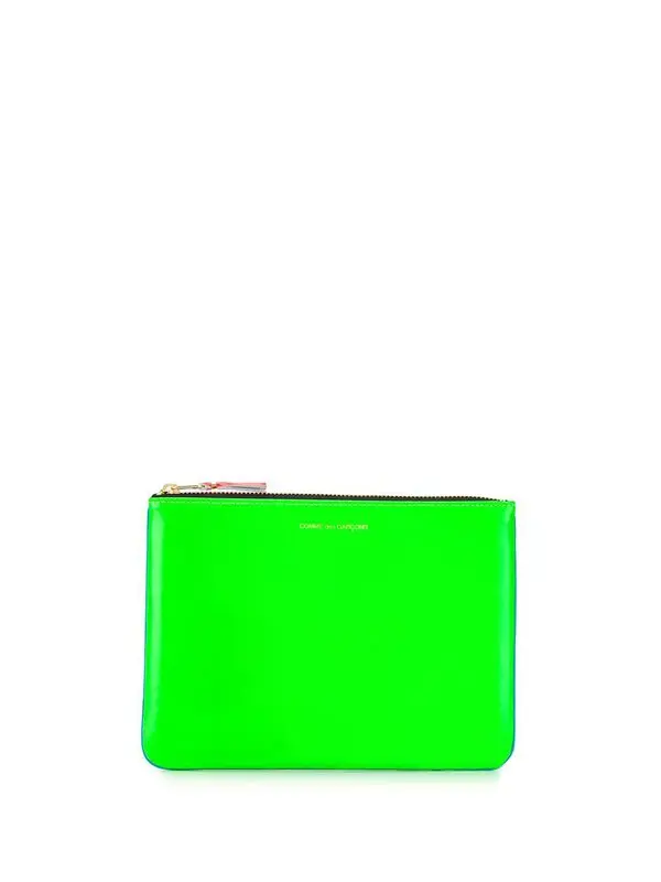 Comme Des Garçons Super Fluo Wallet - Blue