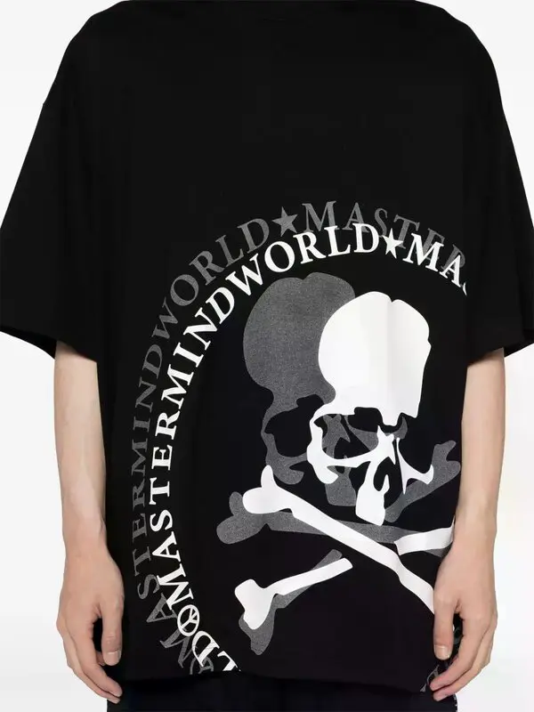 MASTERMIND WORLD Logo-print T-shirt - Black