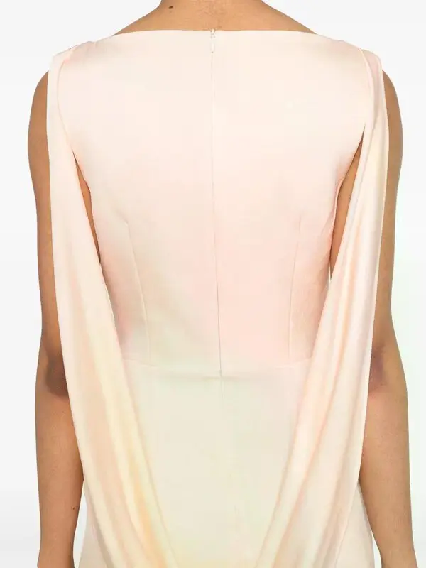 Alex Perry Draped Satin Mini Dress