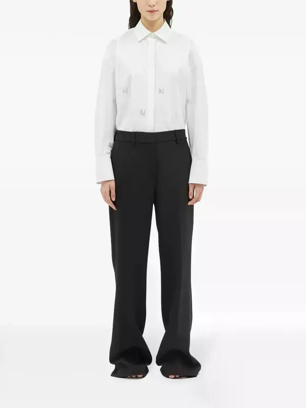 MSGM High-waist Tailored Trousers