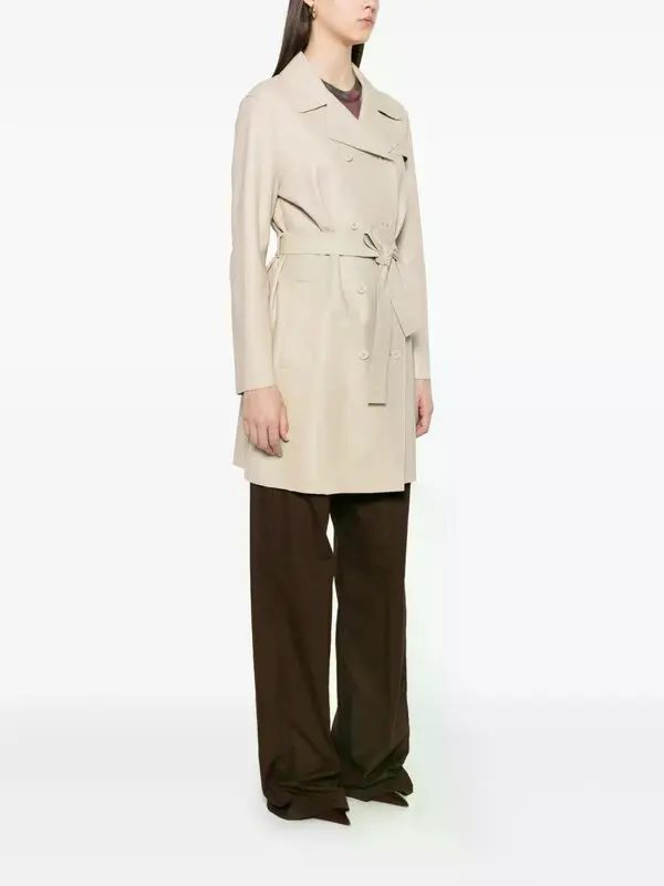 P.a.r.o.s.h Leather Trench Coat