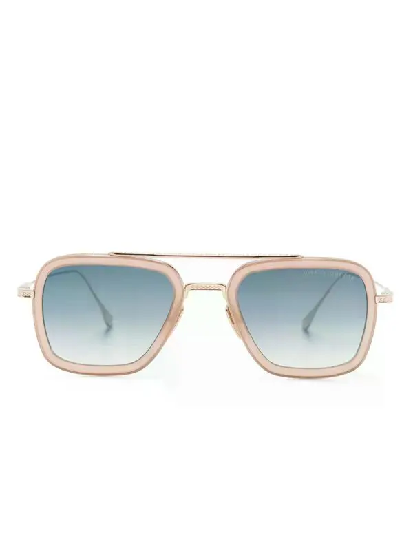 Dita Flight.006 Pilot-frame Sunglasses - Gold