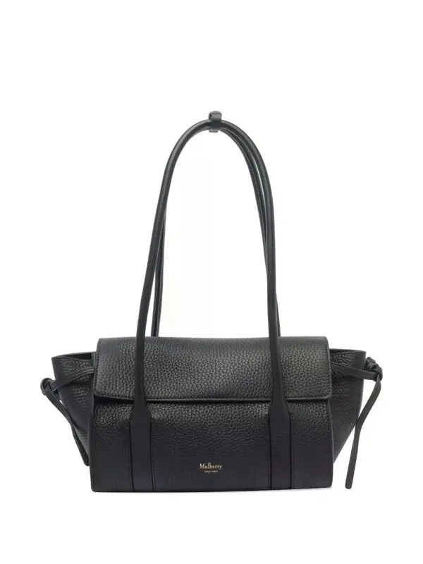 Mulberry Leather Shoulder Bag - Black