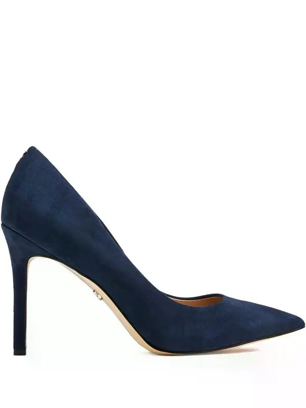 Sam Edelman Hazel Suede 100mm Pointed-toe Pumps
