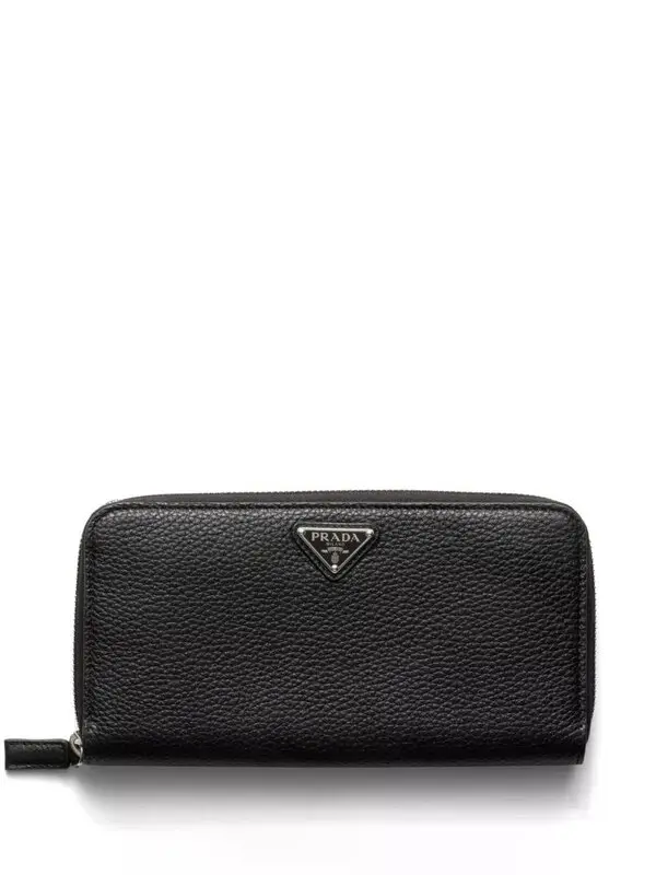 Prada Leather Wallet - Black