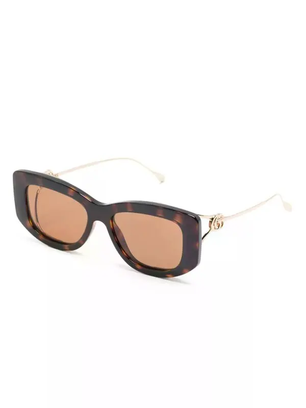 Gucci Rectangle-frame Sunglasses