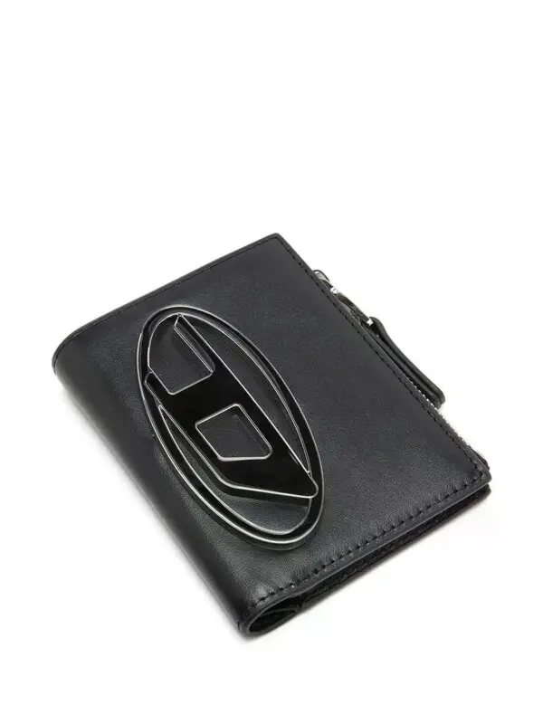DIESEL® 1dr Leather Wallet - Black