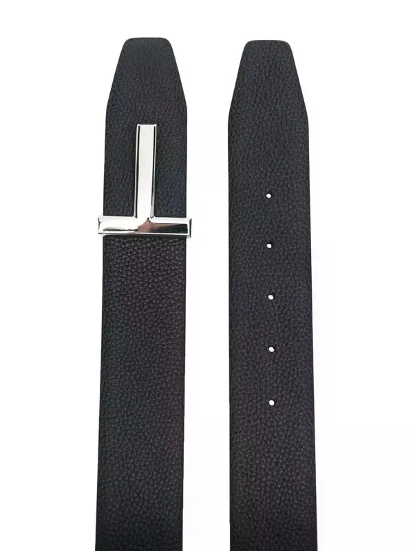 TOM FORD Reversible Logo Belt - Blue