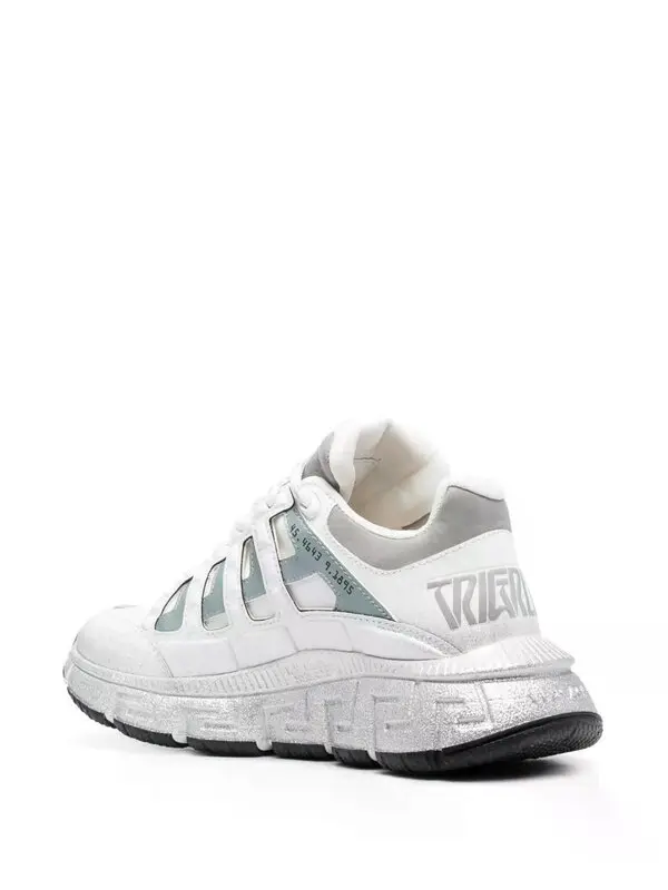 Versace Trigreca Glitter-detail Sneakers