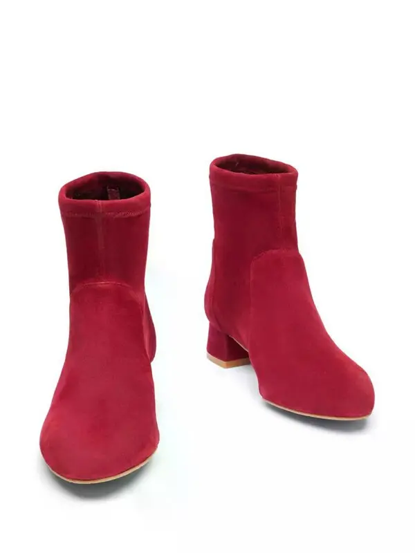 STUART WEITZMAN Grace Suede Sock Boots