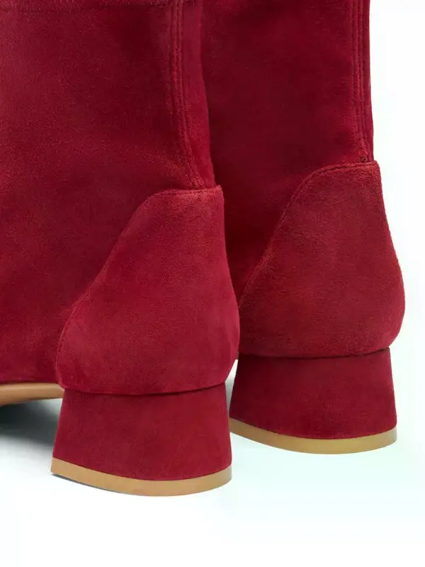 STUART WEITZMAN Grace Suede Sock Boots