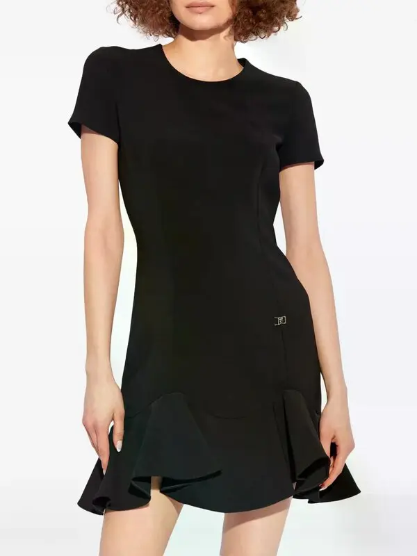 Dsquared2 Ruffled Hem Mini Dress