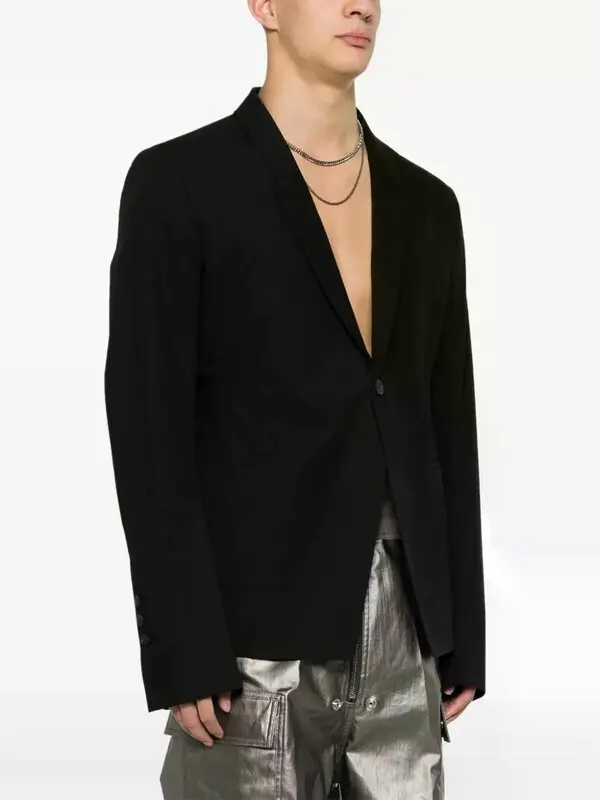 Rick Owens Lido Poplin Blazer