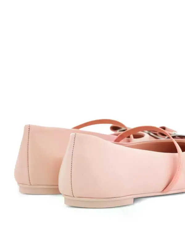 FERRAGAMO Vara Ballerina Flats - Pink