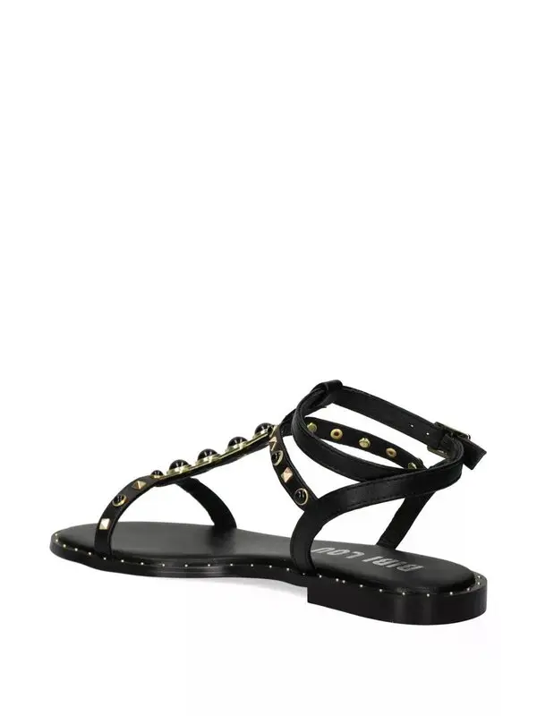 BIBI LOU Stud-embellished Flat Sandals
