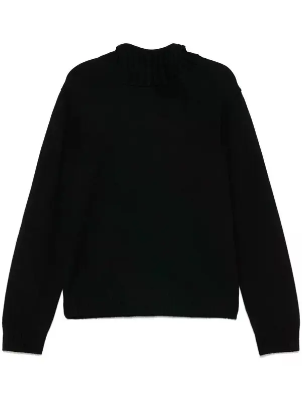 CHARLES JEFFREY Fluffy Ears Balaclava Sweater