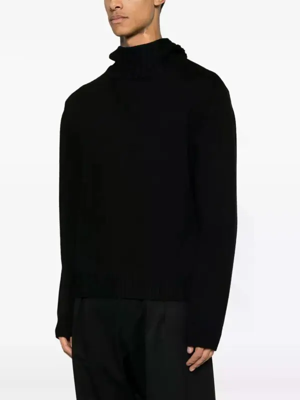 CHARLES JEFFREY Fluffy Ears Balaclava Sweater