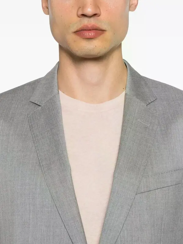 BOSS Virgin Wool Suit - Grey