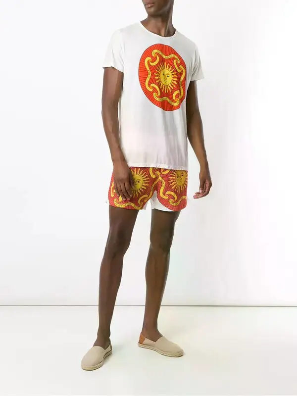 AMIR SLAMA Printed Sol Shorts