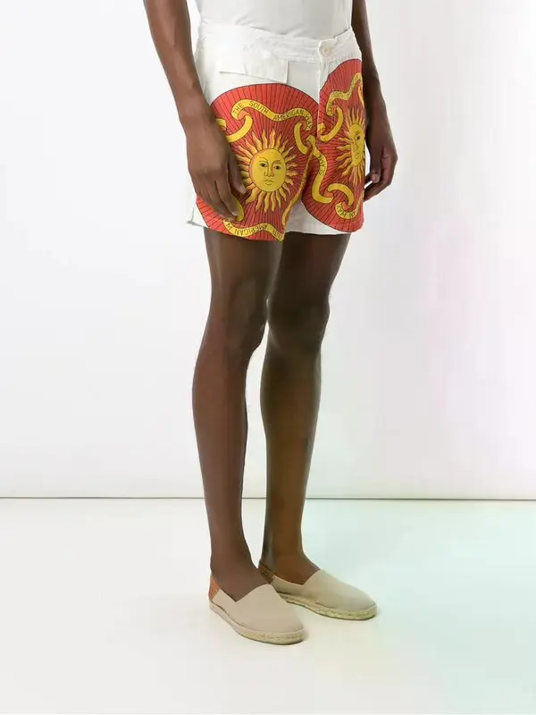 AMIR SLAMA Printed Sol Shorts