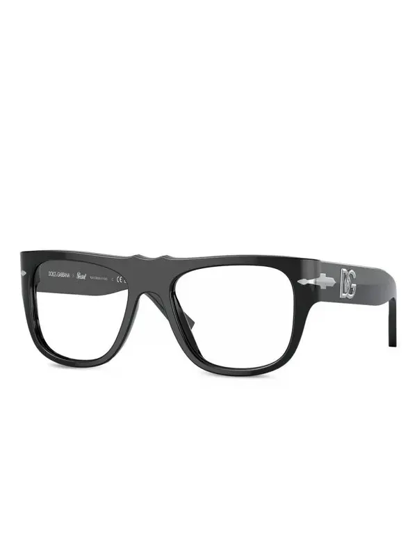 Persol Square-frame Glasses - Black
